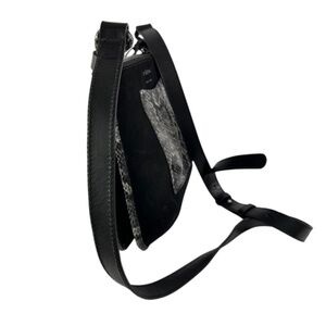 M. Gemi | Bags | Genuine M Gemi Black Leather The Rosetta Crossbody ...